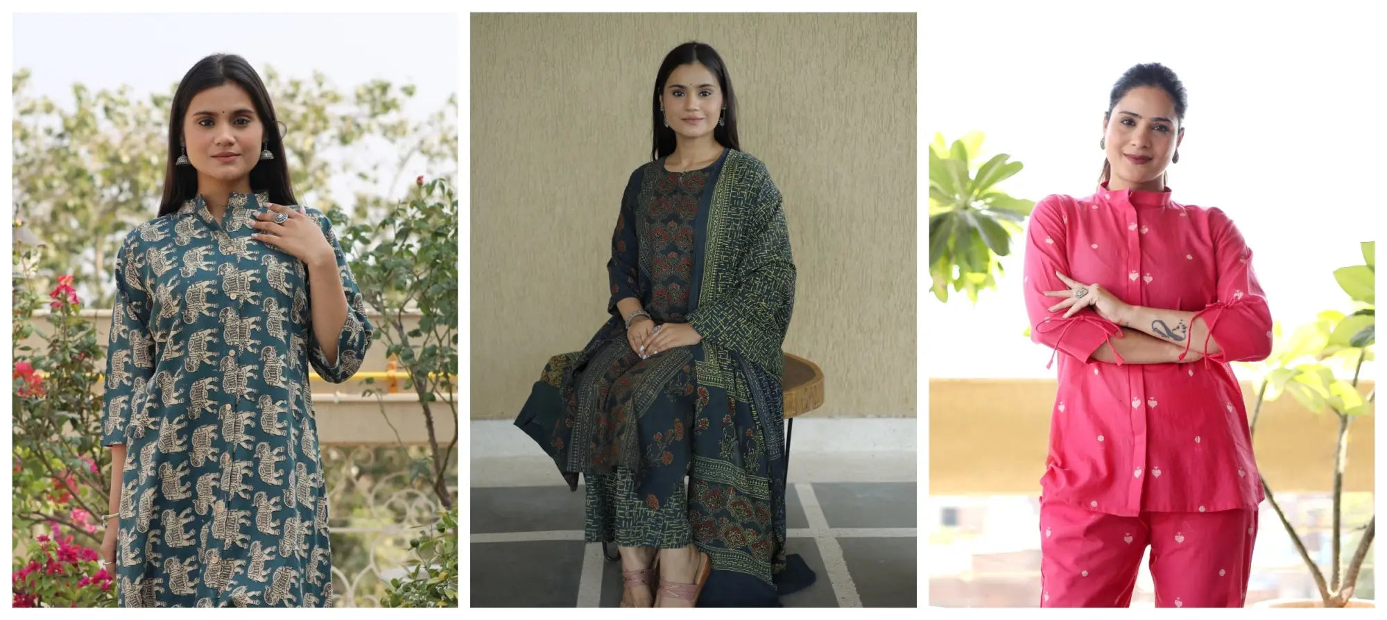 Elegance and Comfort: Ethnic Suits for the Festive Season