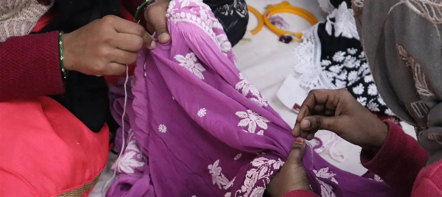 Weaving Tales of Royalty: Different Stitches of Chikankari Embroidery