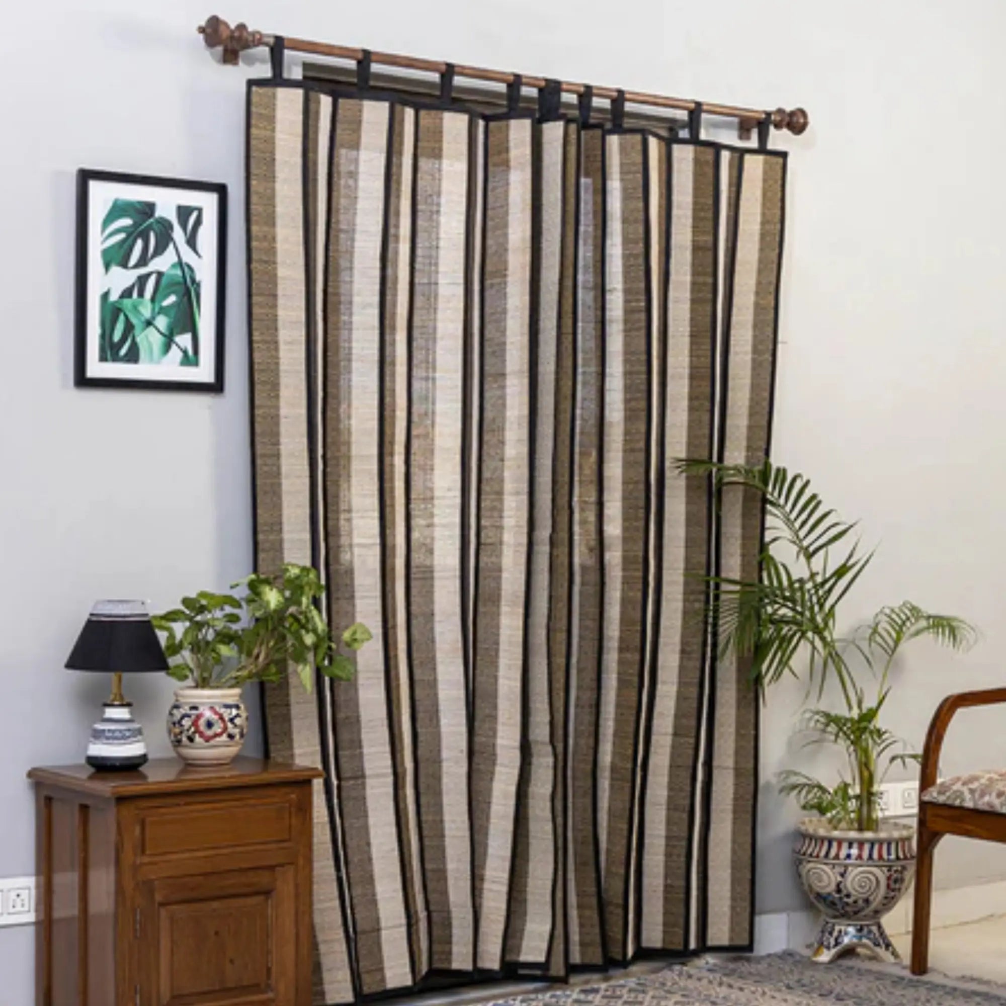 Discover Madur Grass Cotton Curtains for Home | iTokri