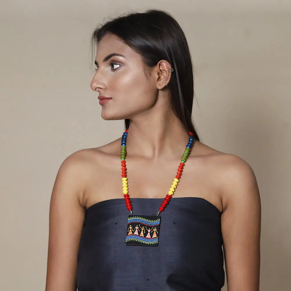 Buy Miniature Hand Painted Necklace Collection | iTokri