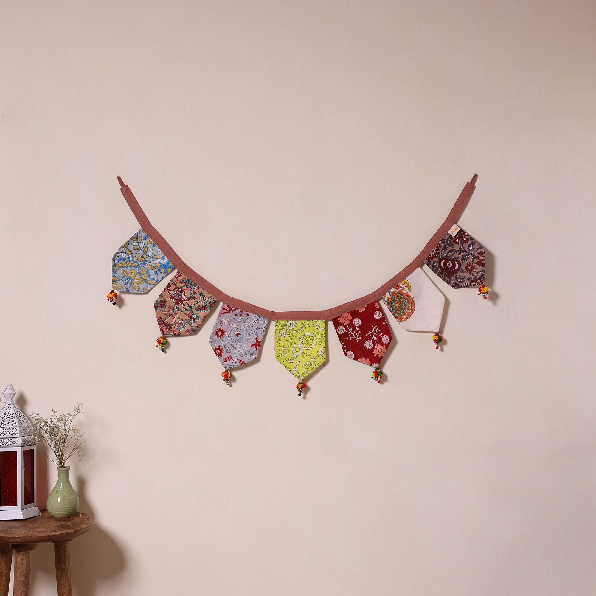 Multicolor Decorative Handmade Fabric Toran