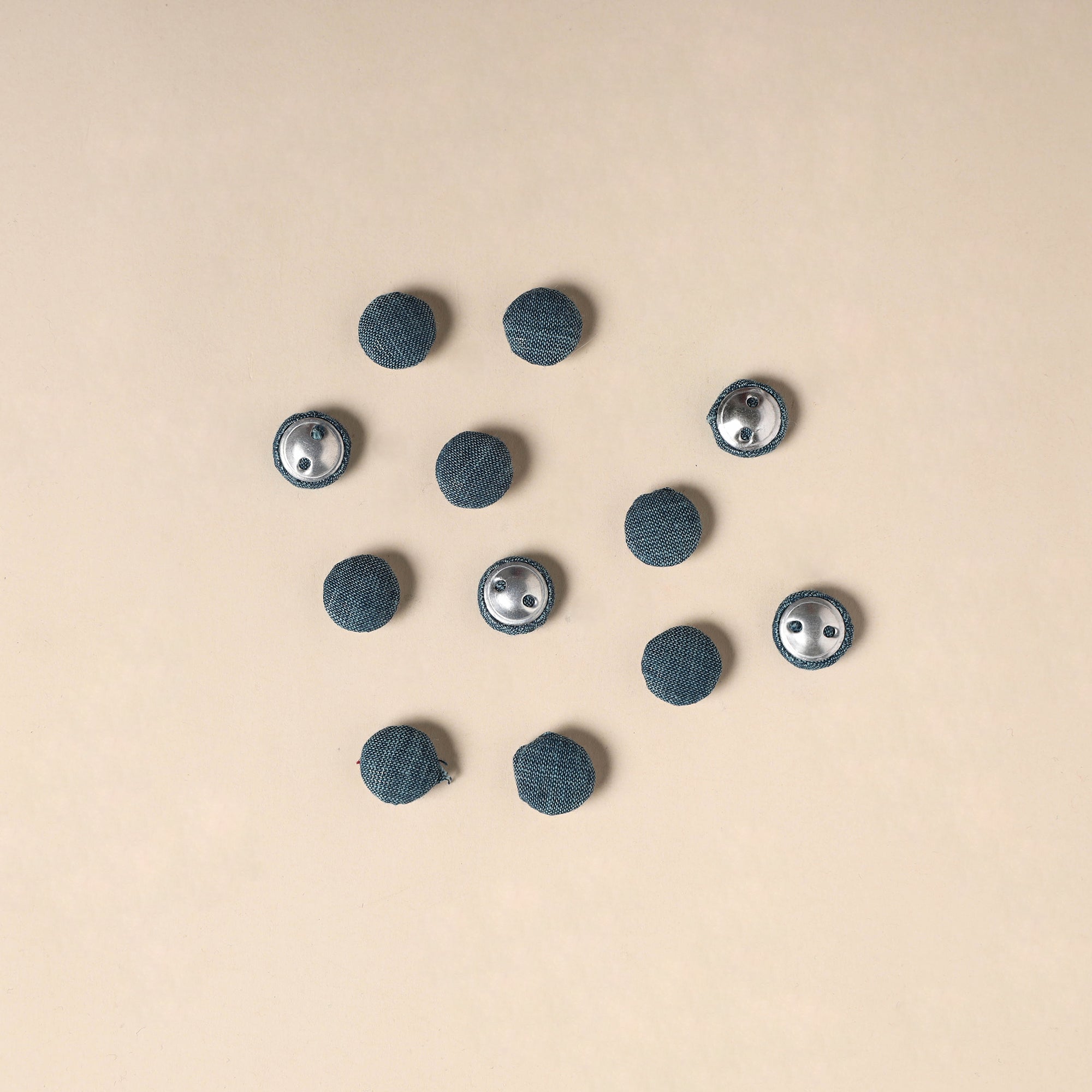 Handmade Fabric Button Small