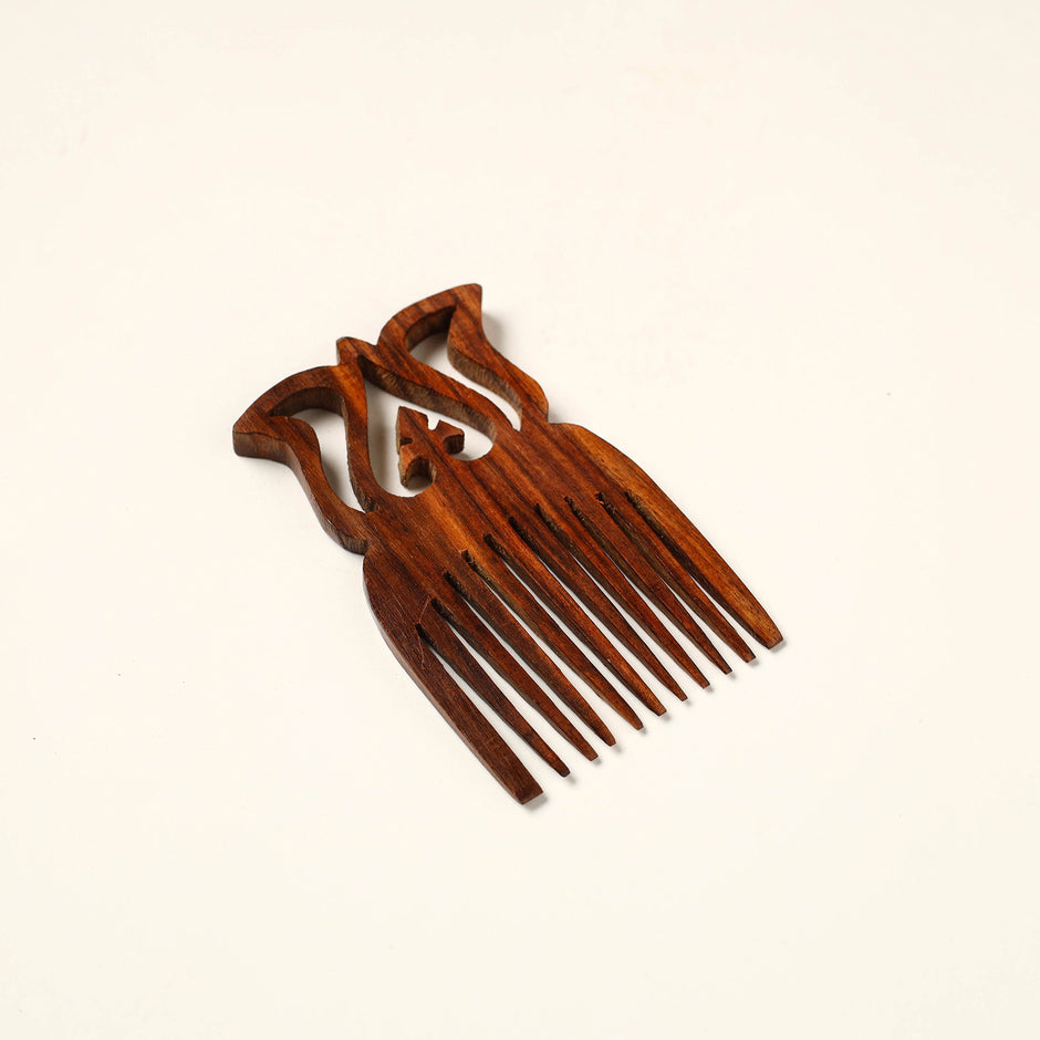 Wooden Comb - Buy Hand Carved Sheesham Combs online in India – iTokri ...