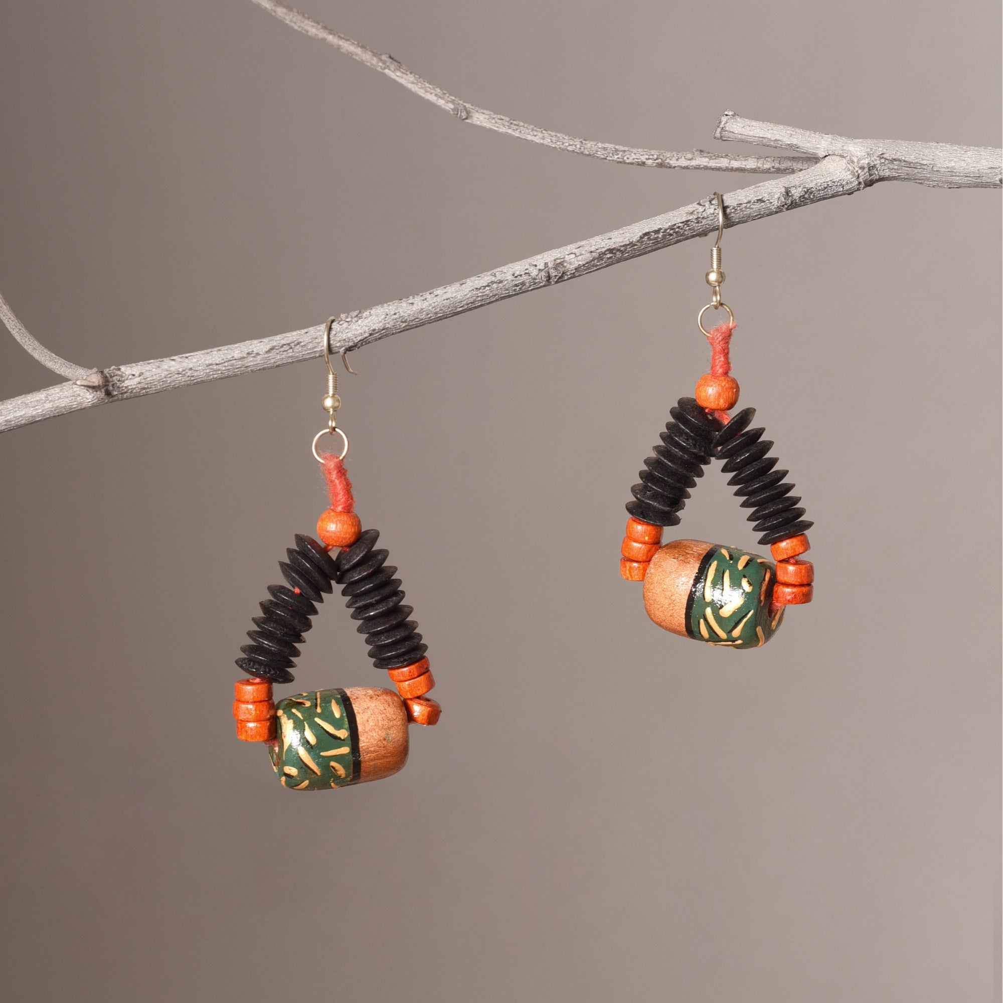 Buy Handcrafted Folklore Fusion Earrings – iTokri आई.टोकरी