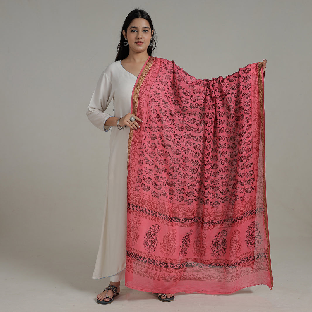 Bagh Prints Dupattas - Buy Bagh Print Dupatta Online – iTokri आई.टोकरी