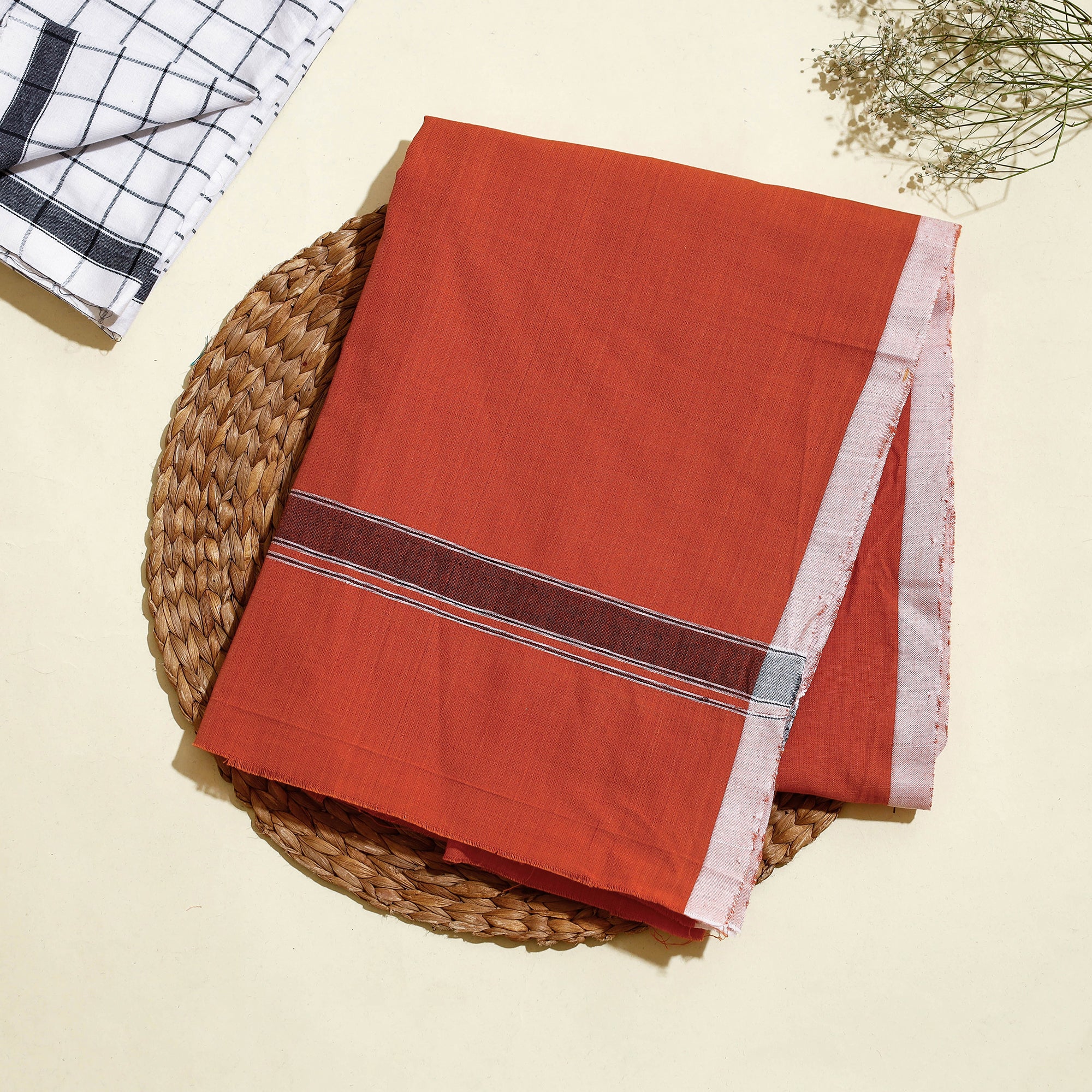Buy Calicut Kuriappilly Pure Handloom Cotton Dhoti Online at iTokri.com ...