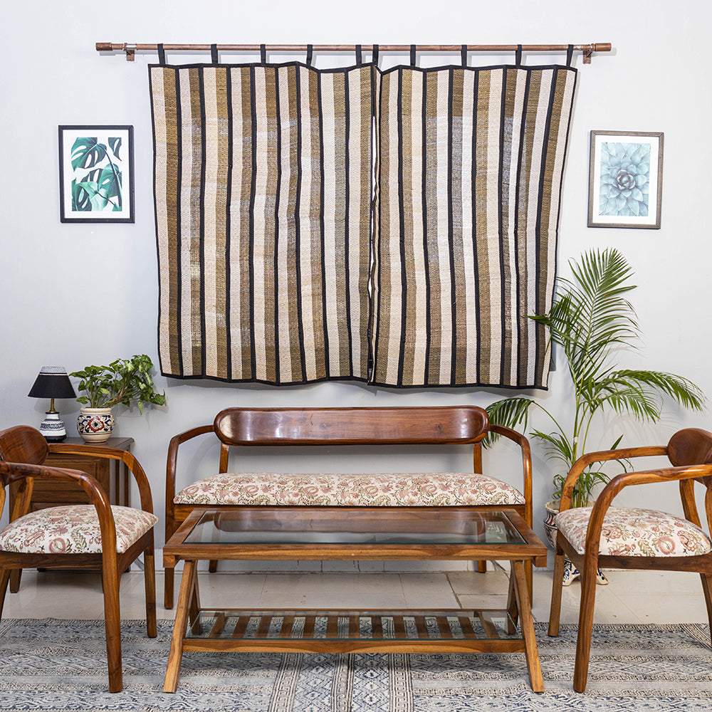 Madur Grass Window Curtain of Midnapore