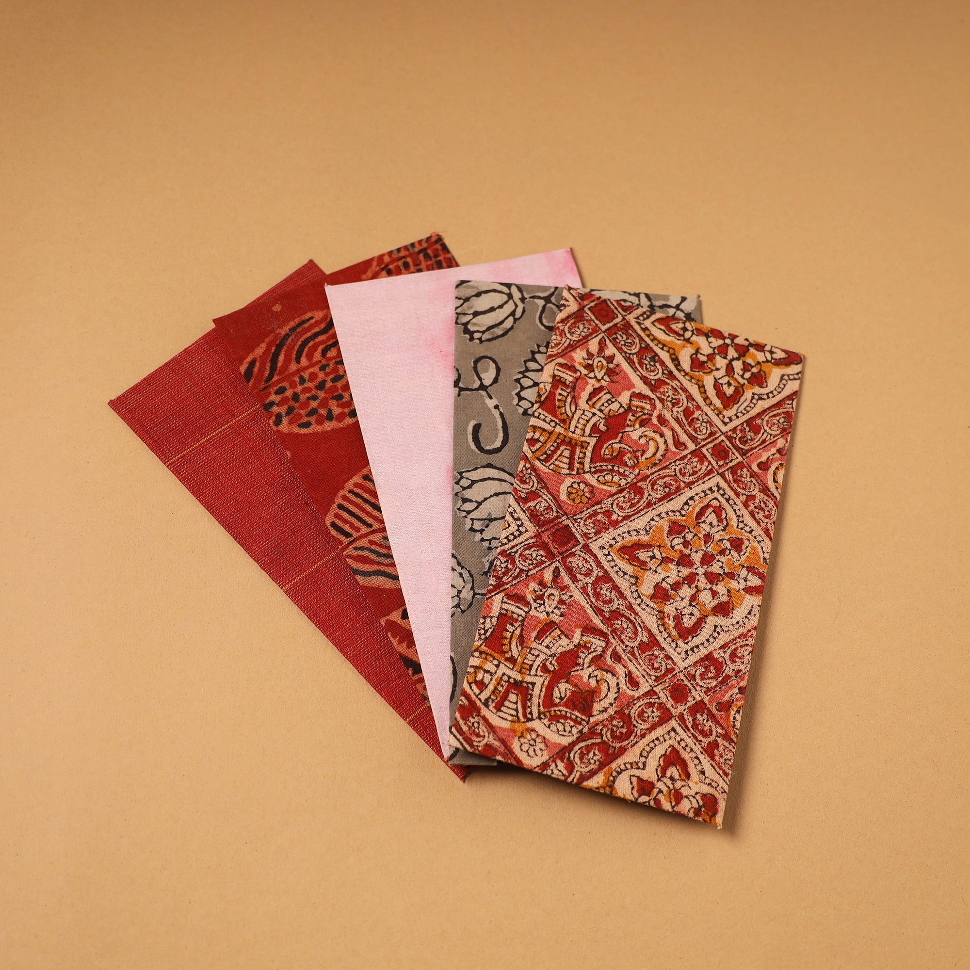 Handmade Fabric Envelope (Assorted Set of 5)