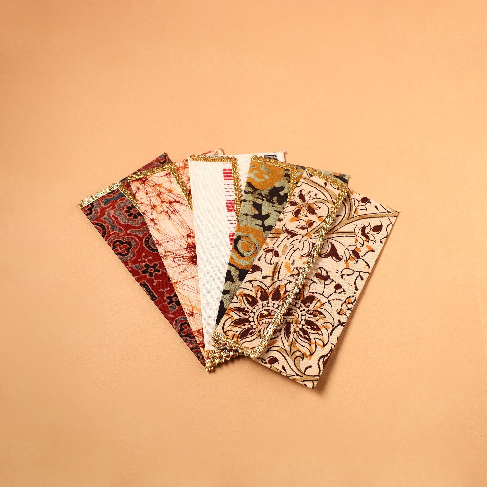 Handmade Fabric Envelope (Assorted Set of 5)