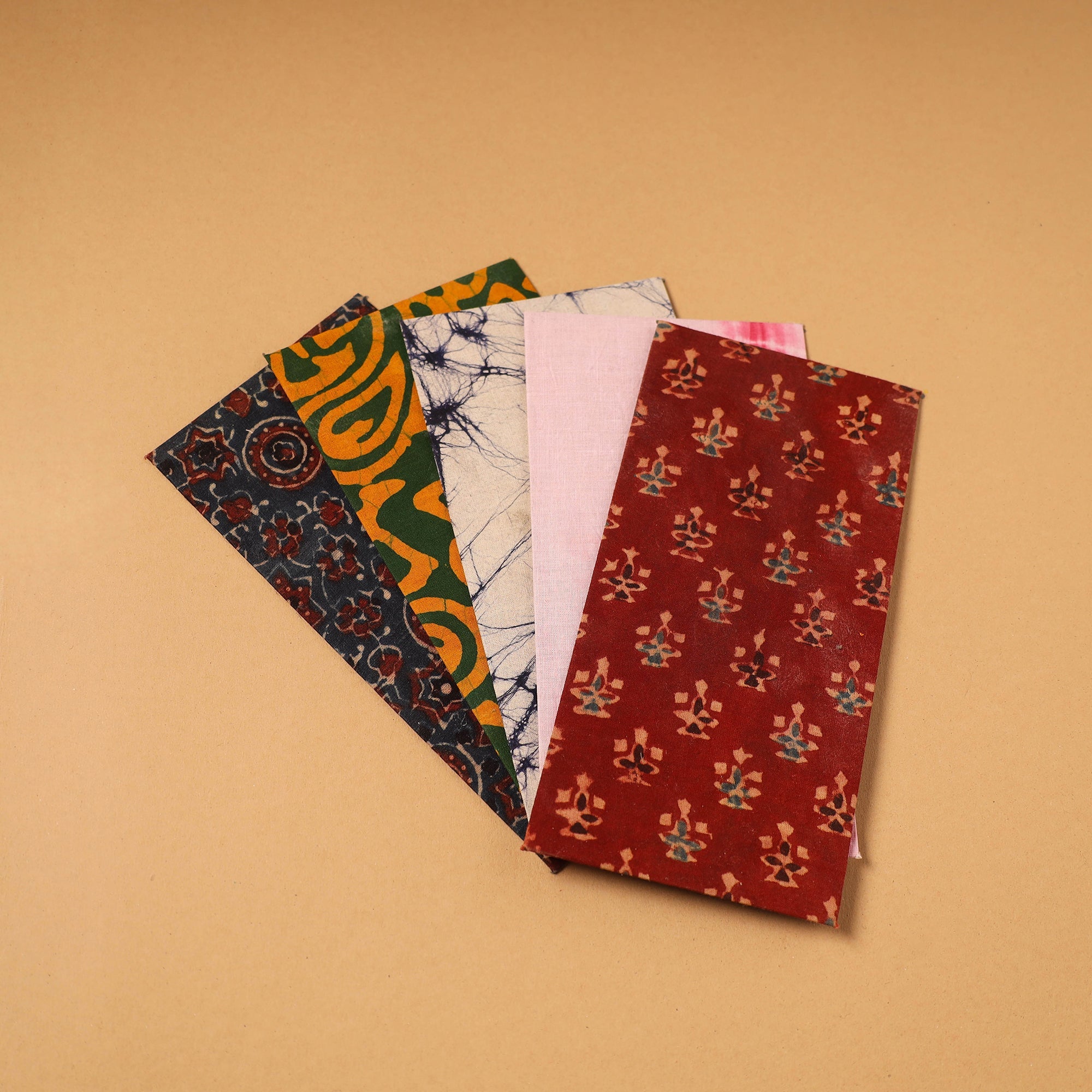 Handmade Fabric Envelope (Assorted Set of 5)