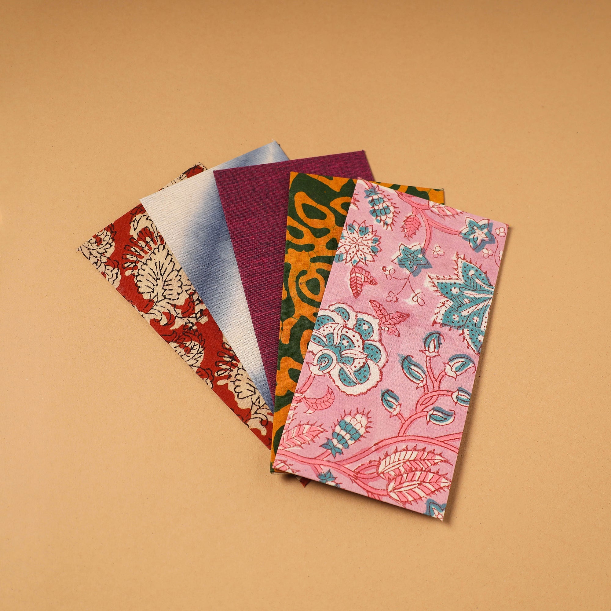 Handmade Fabric Envelope (Assorted Set of 5)