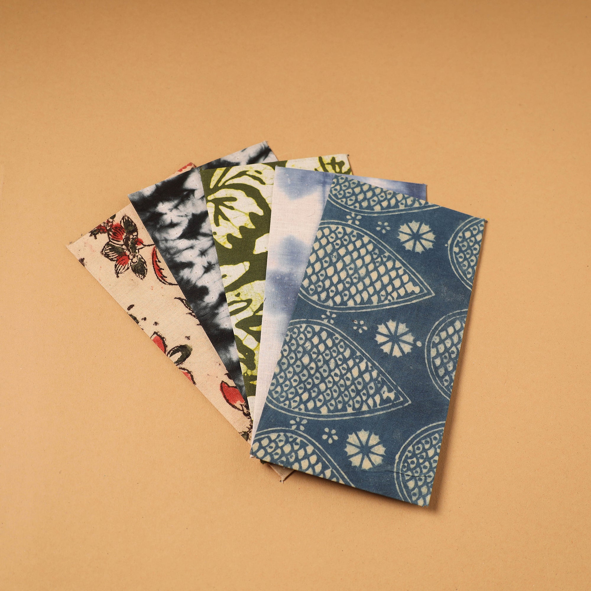 Handmade Fabric Envelope (Assorted Set of 5)