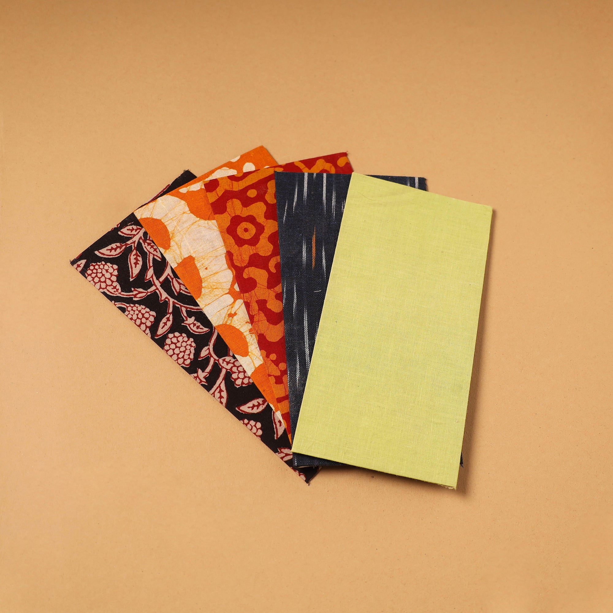 Handmade Fabric Envelope (Assorted Set of 5)