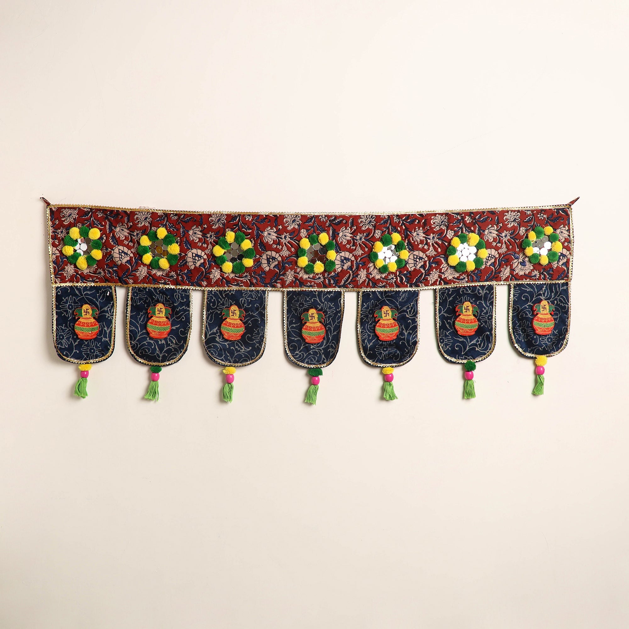 Handmade Fabric Toran for Festive Decor