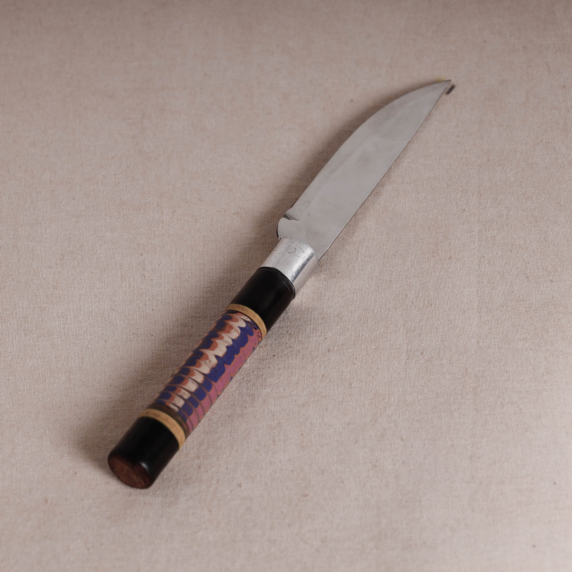 Buy Handmade Lacquered Wooden & Stainless Steel Utility Knife