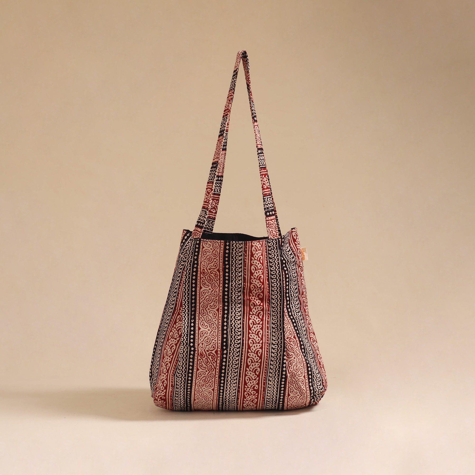 Multicolor Handcrafted Fabric Jhola Bag