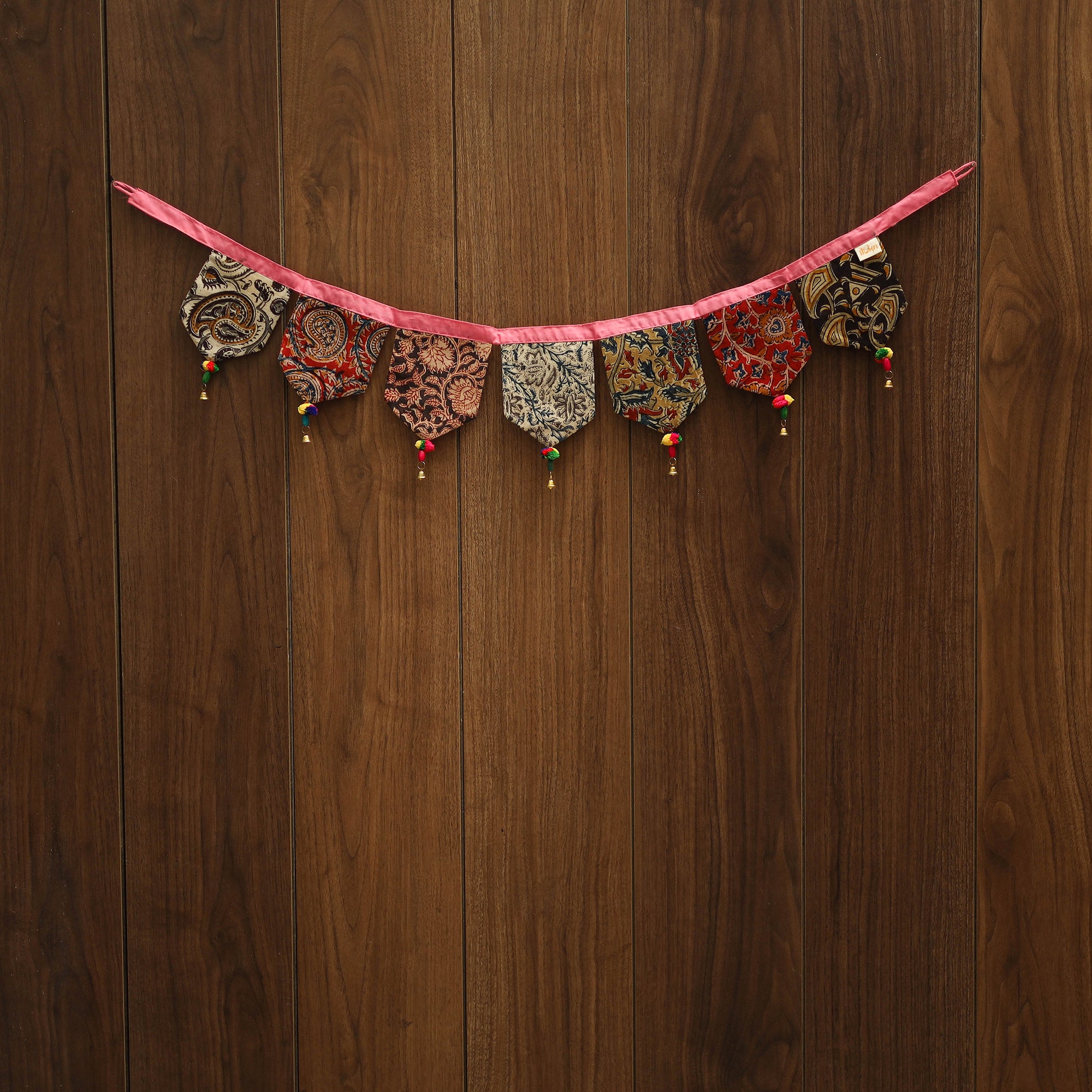 Multicolor Handmade Fabric Toran for Home Decor