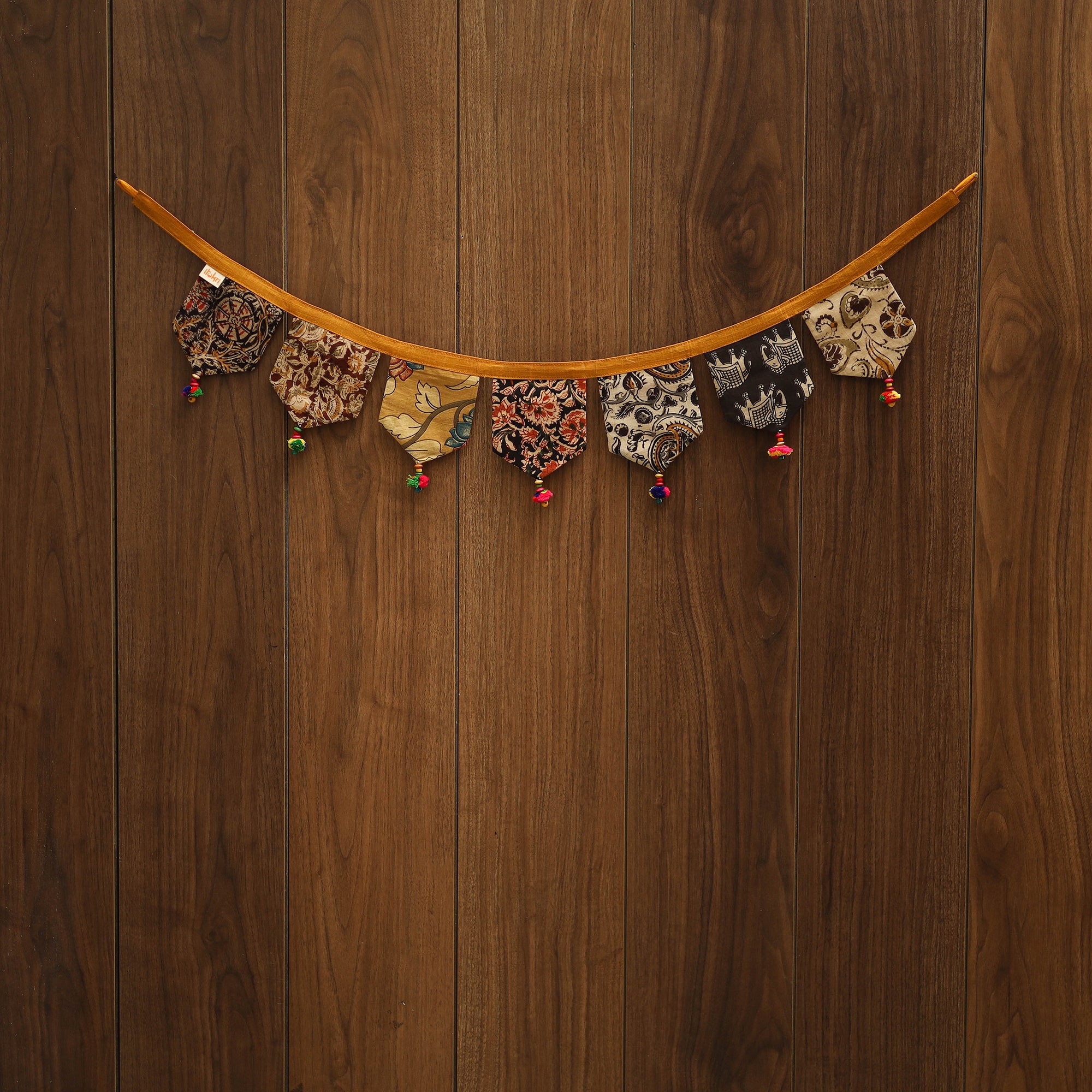Multicolor Handmade Fabric Toran for Home Decor