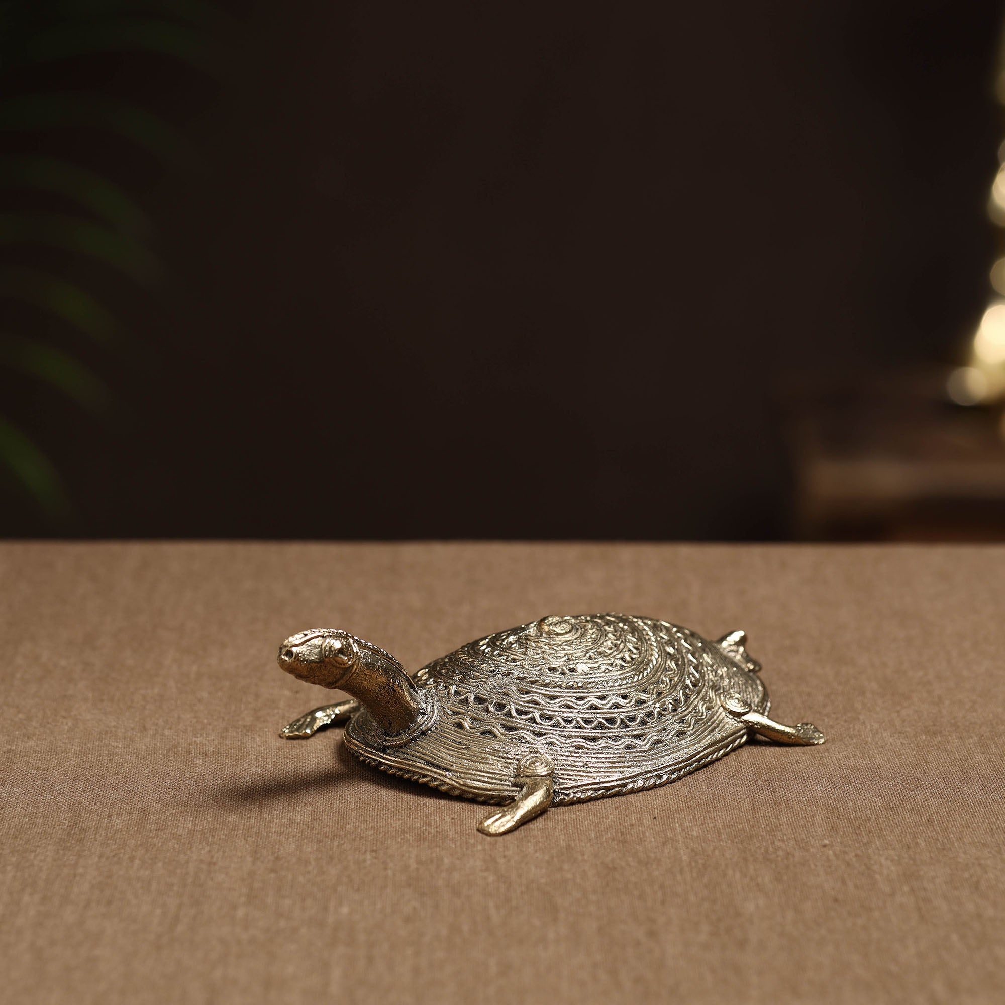 Turtle - Tribal Odisha Dokra Handmade Decor Item Online at iTokri.com